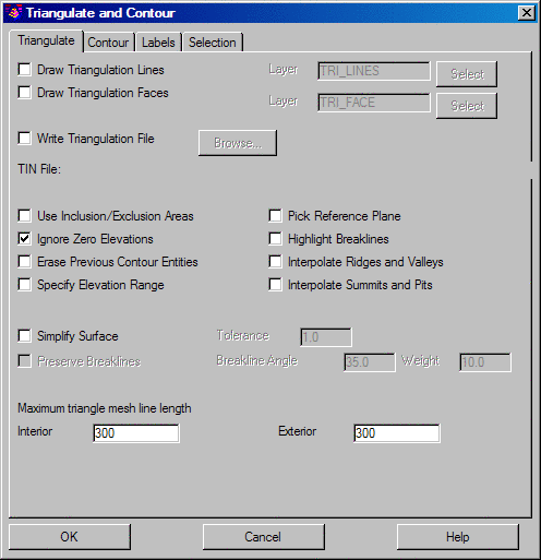 Lesson 6: Contouring, DTM and Design