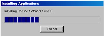 Installing SurvCE