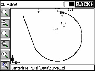Stakeout Line/Arc (Stake Centerline)